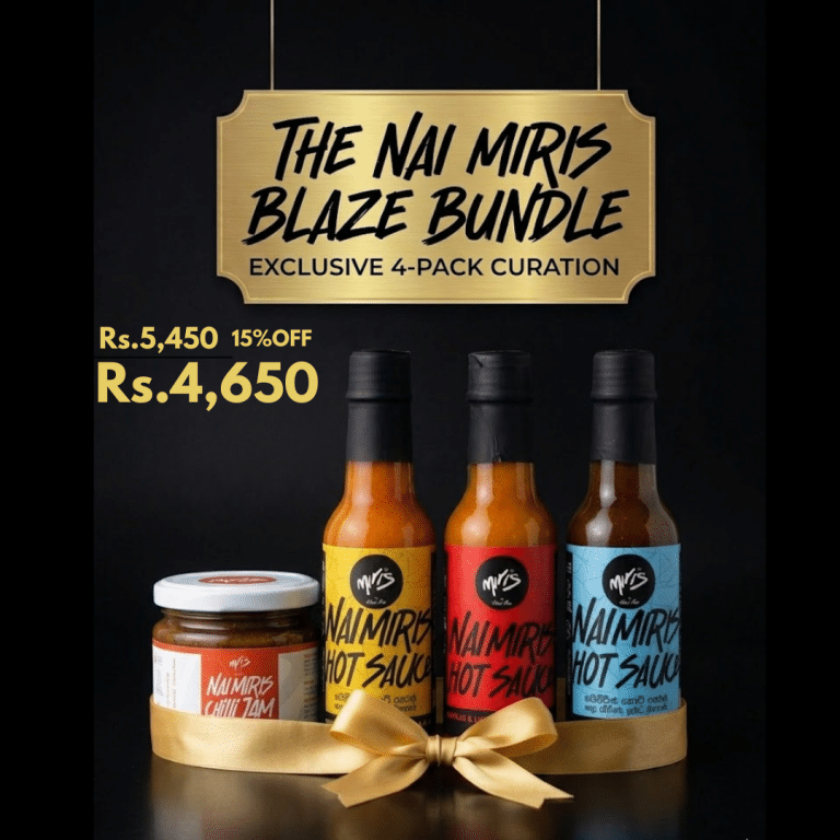Nai Miris Hot Sauce | Sri Lanka’s Signature Hot Sauce